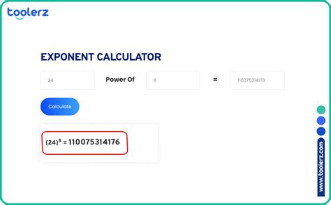 Exponent Calculator Solve Powers And Exponential Equations Online