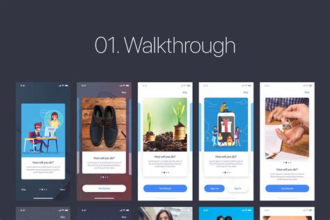 Multipurpose Ios Ui Kit Creative Ui Kits And Libraries ~ Creative Market