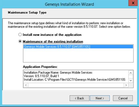 Documentation GMS Deployment UpgradingGMS 8 5 3 Genesys Documentation