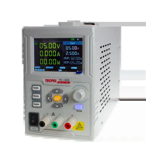 TPS R Is A Programmable DC Power Supply With A Fine Tuning Voltage Of MV And A Current Of