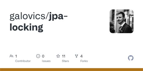 github galovics jpa locking