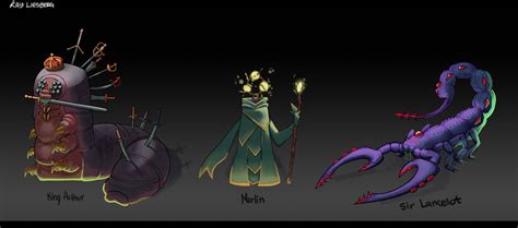 King Arthur Character Finals By Toasty Pyro On Deviantart