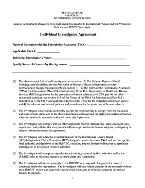 Commitment Statement Sample Fill And Sign Printable Template Online