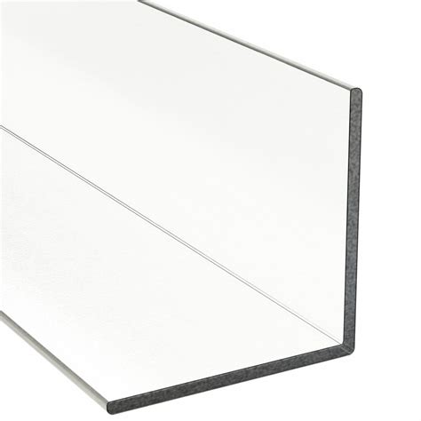 6 Ft Lg 12 In X 12 In Polycarbonate Angle Stock 60dn54bulk Pa Pc