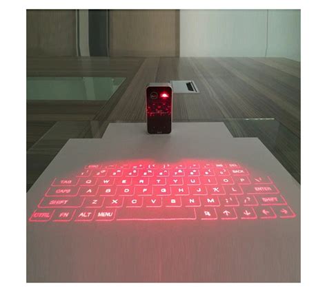andowl mini laser wireless projection keyboard makro