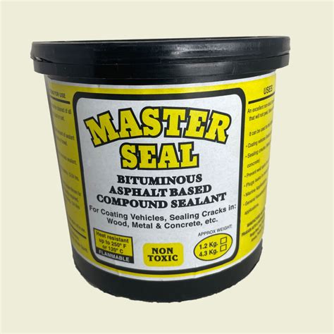 Master Seal Bituminous Asphalt Based Compound Sealant • Samaroos Materials And General Ltd