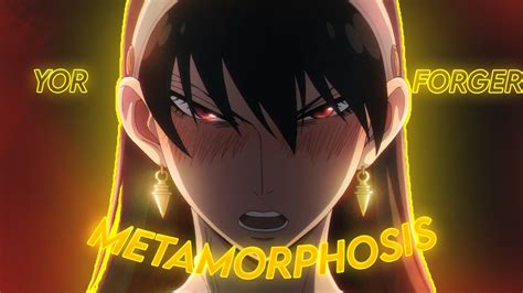 Metamorphosis Yor Forger Edit Amv Youtube