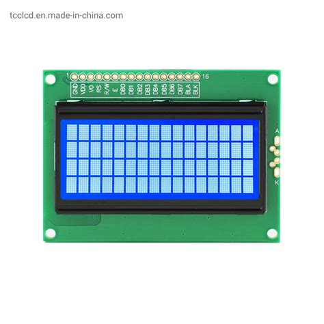 16 Pin Character 16 4 Monochrome Screen 8 Bit Parallel 16x4 Lcd Display