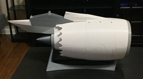 3d Printing High Bypass Engine Nacelle・cults