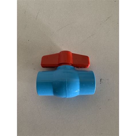 บอลวาล์ว ประตูน้ำ Pvc ขนาด 1 2 นิ้ว 4หุน Lucky แบบสวมไม่มีเกลียว Shopee Thailand