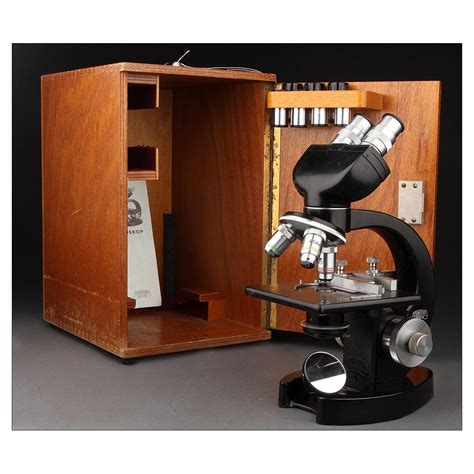 Fantastic Steindorff Binocular Microscope Manufactured In Germany In
