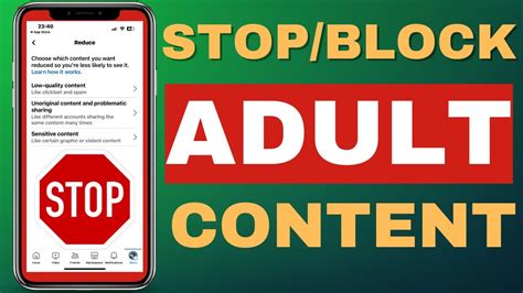 How To Stop Adult Content In Facebook How To Turn Off Sensitive Content On Facebook YouTube