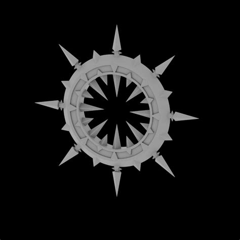 Free 3d File Spiked Chaos Wheel 🛞・3d Print Object To Download・cults