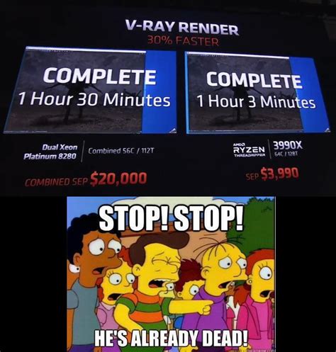 threadripper 3990x vs xeon r pcmasterrace