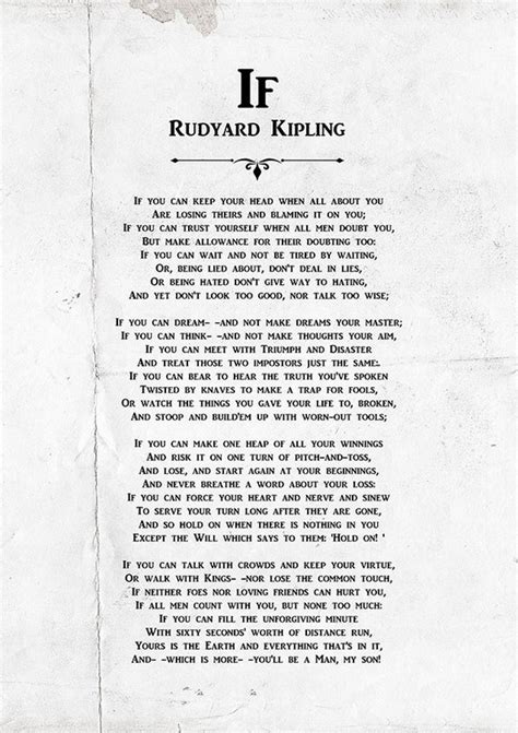 El Si De Rudyard Kipling Sale