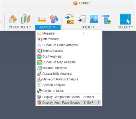 Solved Fusion 360 Create Face Group Not Working Autodesk Community
