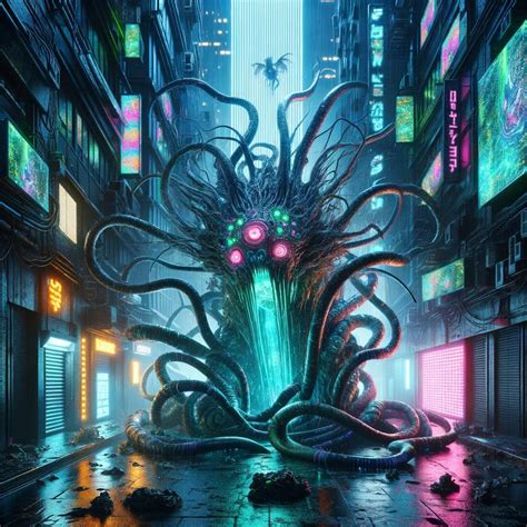 Cyber Thulhu By Zombrueai On Deviantart