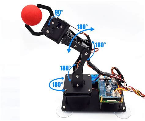 Five Axis Robotic Arm Python Programming Learning Kit Compatible With