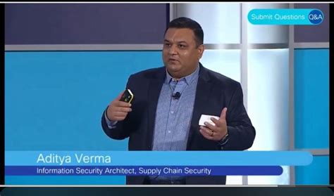 Aditya Verma On Linkedin I Recently Presented At The Cisco Supply