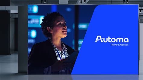 automa power and utilities behance