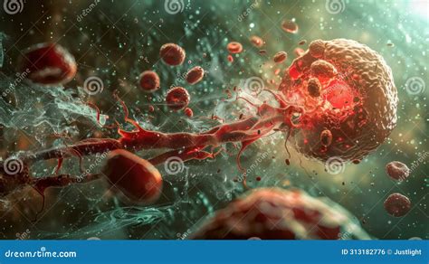 A Highresolution Image Of A Platelet Releasing Its Contents Including Clotting Factors And