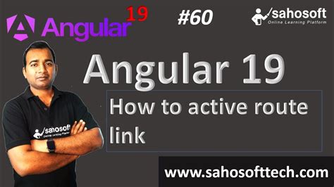 How To Active Route Link In Angular 19 Routing In Angular Angular 19 Tutorials In Hindi