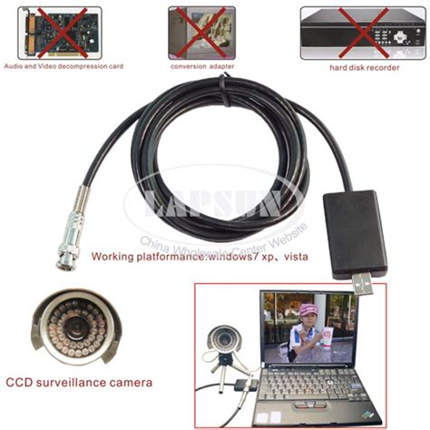 M CCTV Video BNC Male To USB Adapter RG Coaxial Cable Cord F Security Camera EBay