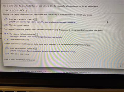 Solved Find All Points Where The Given Function Has Any