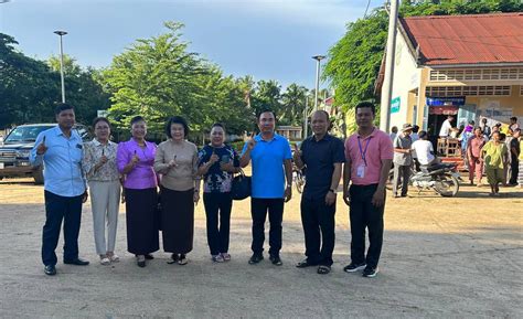 លោកស្រី កិត្តិសង្គហបណ្ឌិត ឃួន សុដារី អំពាវនាវឲ្យប្រជាពលរដ្ឋទៅបោះឆ្នោតឲ្យបានគ្រប់ៗគ្នា