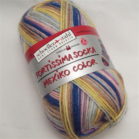 Sock Yarn Self Patterning 50g Ball Of Schoeller And Stahl Fortissima