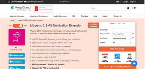7 Best Magento 2 Sms Notification Extensions Providers Mageants