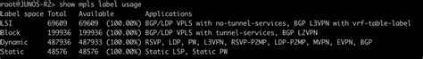 juniper to mikrotik mpls commands