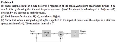Solved Problem A Show That The Circuit In Figure Below Chegg Com