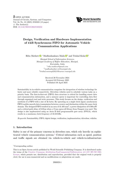 Pdf Design Verification And Hardware Implementation Of 4kb