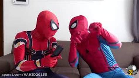 مرد عنکبوتی دختر عنکبوتی چالش با قهرمان جدید تیم اسپایدرمن