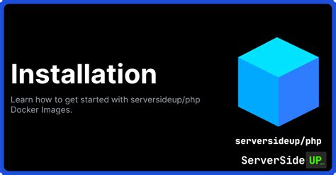 Installation Docker Php Server Side Up