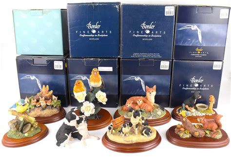 Lot 174 Border Fine Arts Eight Models Comprising