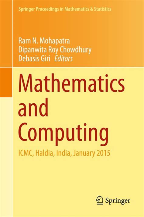 Springer Proceedings In Mathematics And Statistics 139 Mathematics And Computing