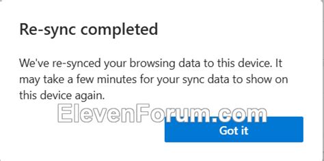 Manually Re Sync Browsing Data In Microsoft Edge Windows 11 Forum
