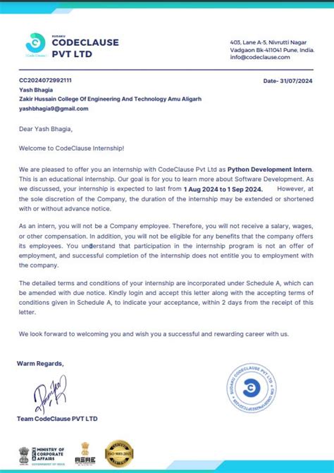 Yash Bhagia On Linkedin Internship Python Codeclause Grateful