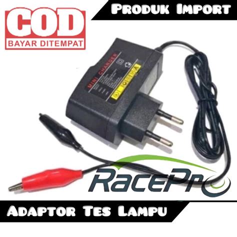 Jual Adaptor Mini Adaptor 12volt Adaptor Tester Lampu 12volt Mini Charger Casan Aki Test Lampu