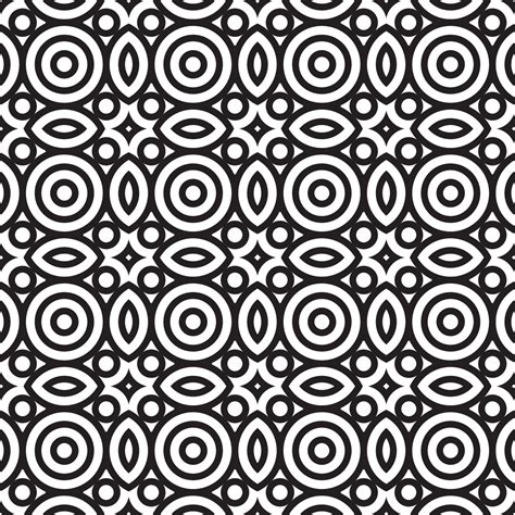 Seamless Abstract Circle Pattern 21059116 Vector Art At Vecteezy
