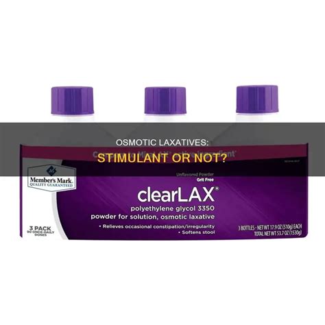 Osmotic Laxatives Stimulant Or Not Medshun