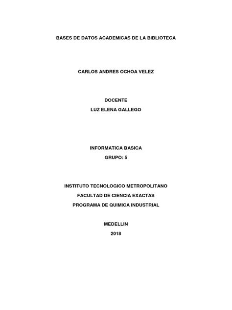 Taller Bases De Datos Pdf Cromo Bases De Datos