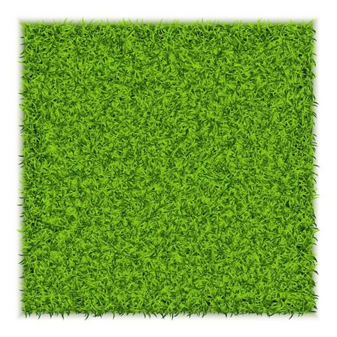 Premium Vector Green Grass Square Illustration