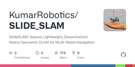 Github Kumarroboticsslideslam Slideslam Sparse Lightweight