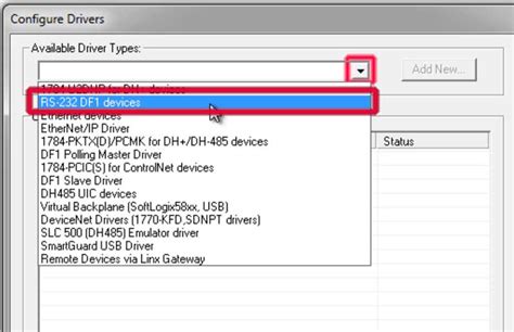 Compactlogix Rslinx Classic How To Connect Using Serial The Automation Blog