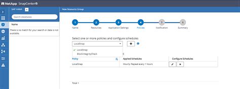Snapcenter 46 Configuration Using A Resource Group