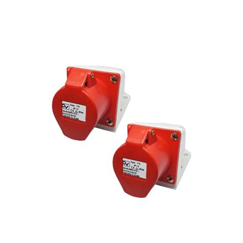 Industrial Socket Ip44 16a Dis 16a Dv Electrical Products