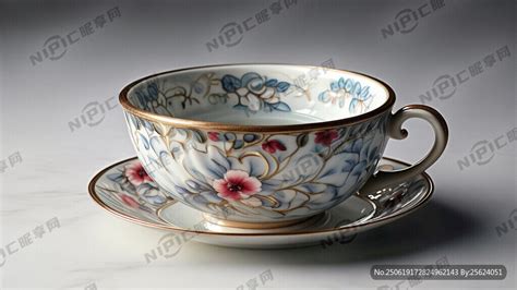 Ai创作图茶杯 精致 昵图网